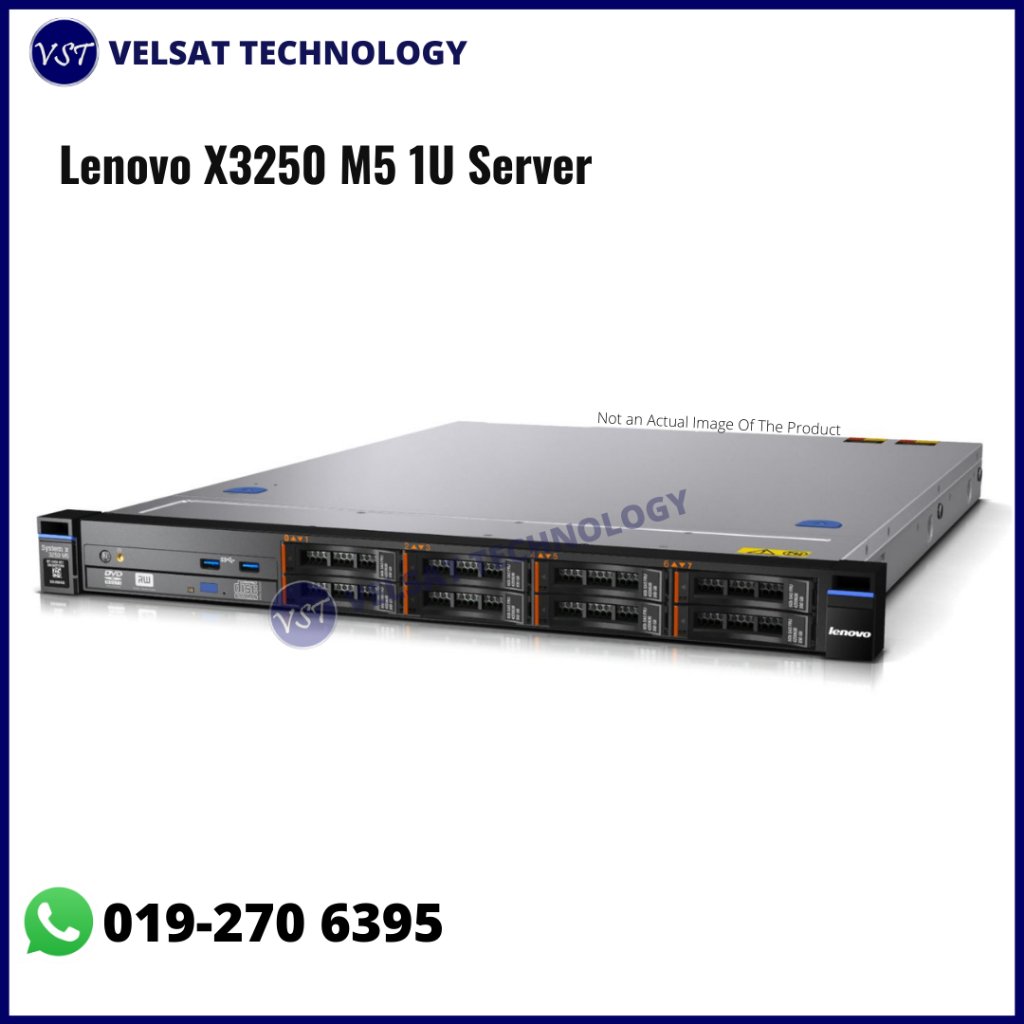 Lenovo X3250 M5 1U 4 Core Server - Velsat Technology